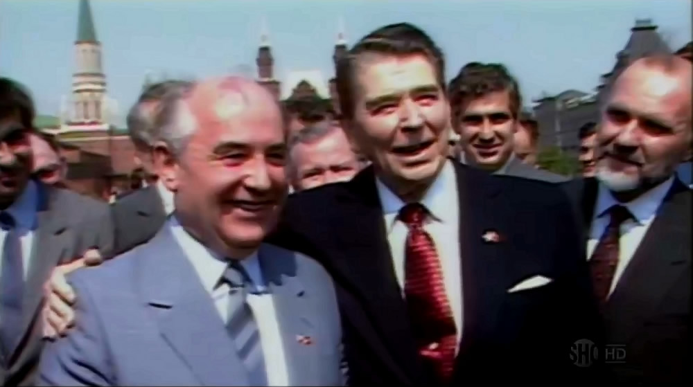 Showtime Hails Gorbachev as the ‘Real Democrat,’ Despairs Reagan ...