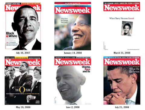 Flashback: Newsweek’s Adulatory 2008 Obama Cover Portraits