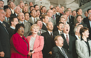 Congress Sings 'God Bless America' on 9/11