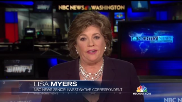 Lisa Myers Ignores Her Own ObamaCare Bombshell on NBC Nightly News
