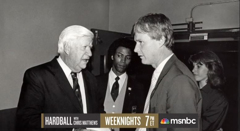 New MSNBC Ad Reminds: Chris Matthews Was a Democratic Operative for Tip ...