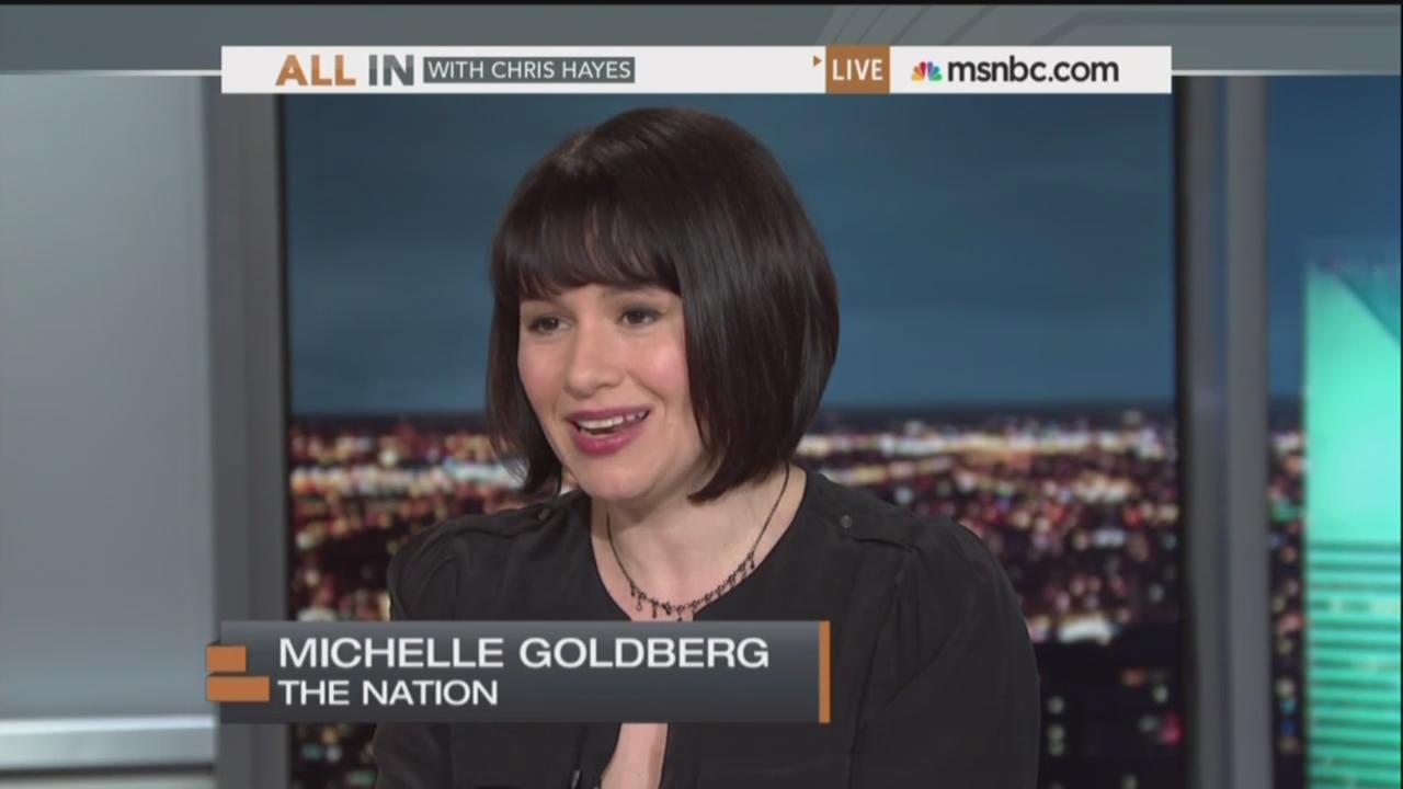 The Nation’s Michelle Goldberg: Love Doesn't Appeal to GOP Base