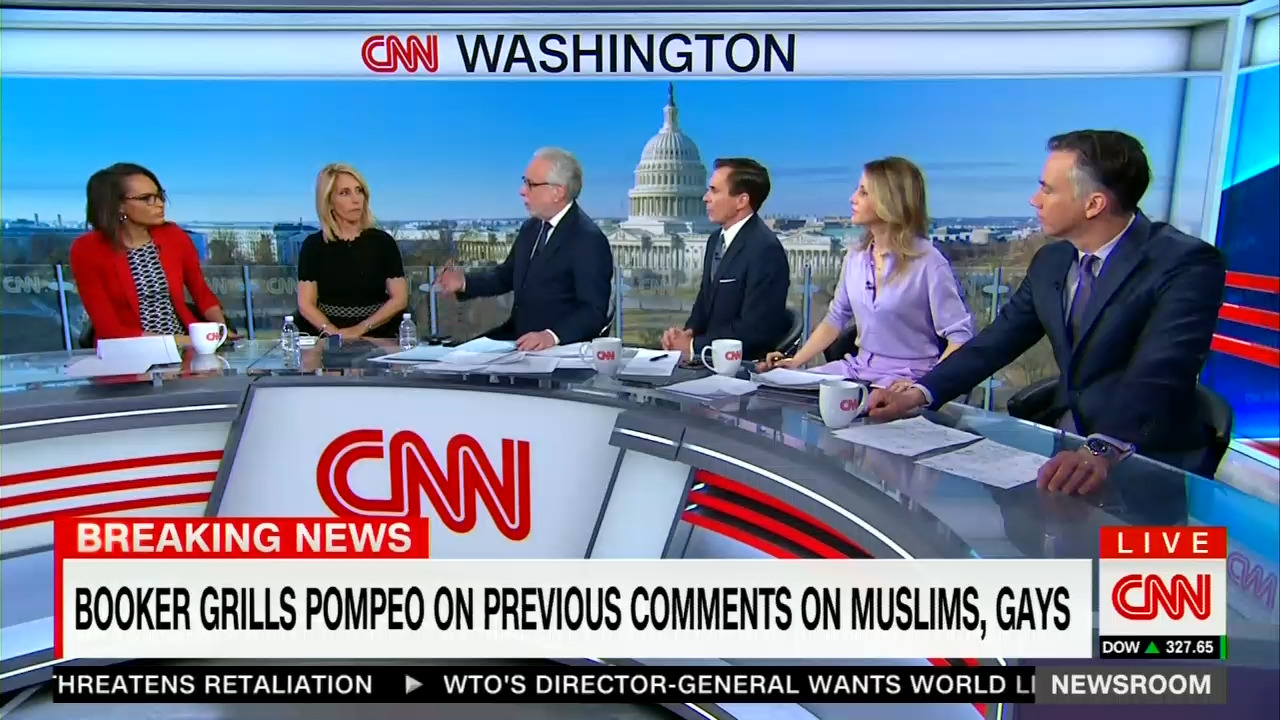 CNN Panel Goes Gaga for Booker ‘Masterfully’ Attacking Pompeo on Gays ...