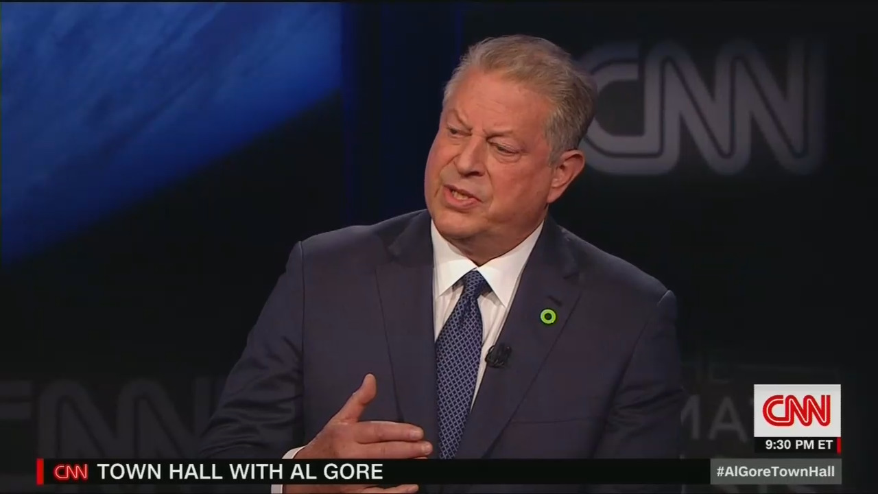 Gore Flies Nearly 3,000 Miles to Tell Us to Stop Using Carbon-Based Fuels