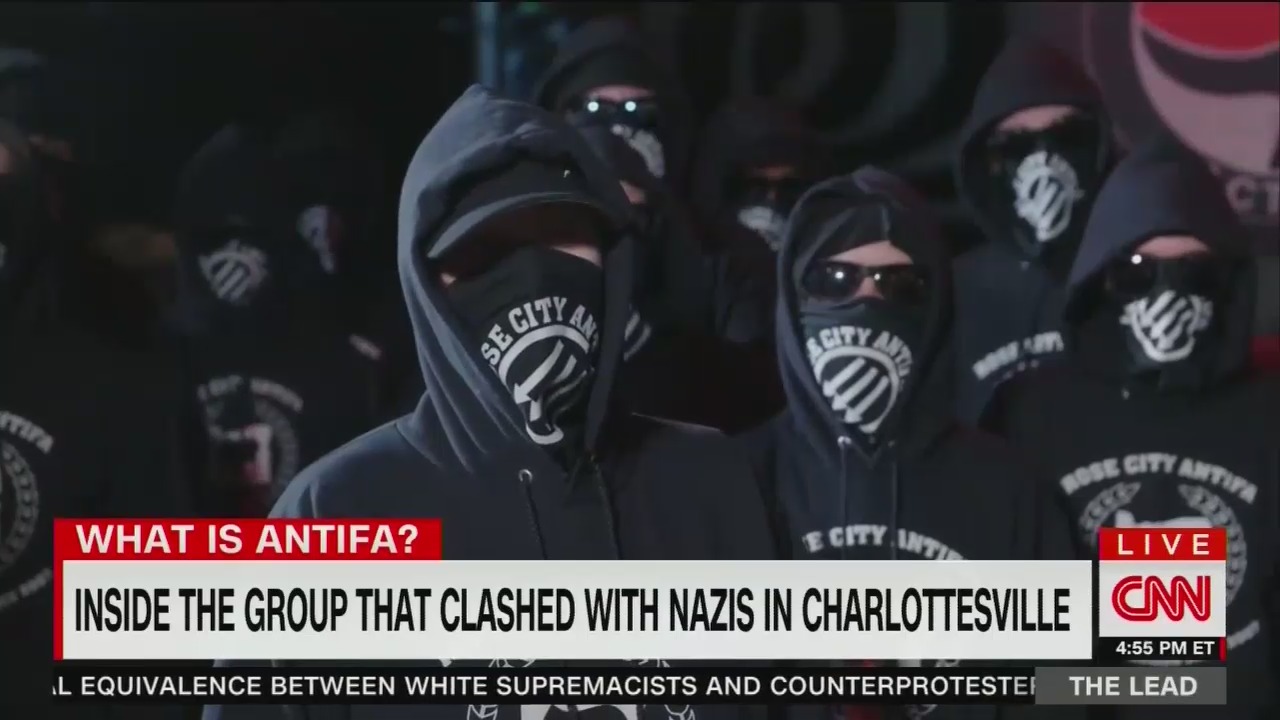 Actual CNN Headline: Antifa Seeks ‘Peace Through Violence’