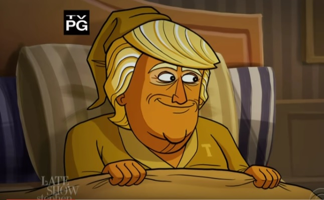 Stephen Colbert to Produce Donald Trump Cartoon Show for Showtime