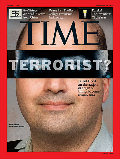 Time Magazine Cover Asks If Ft. Hood Shooter Is A 'Terrorist?'