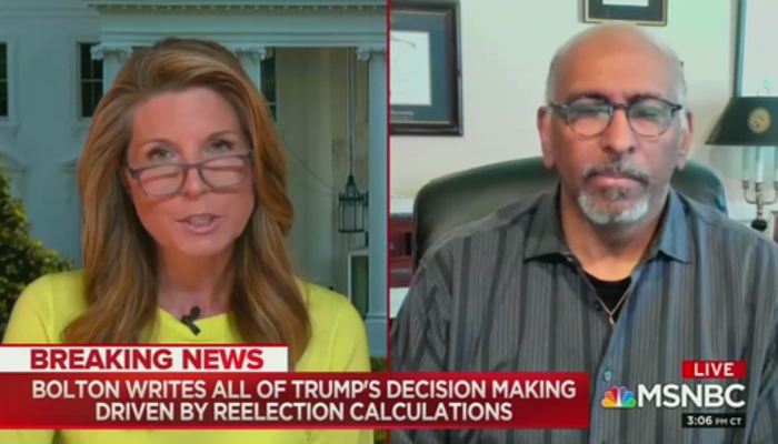 MSNBC Crew Questions John Bolton's Patriotism, He's Too Late to Help ...