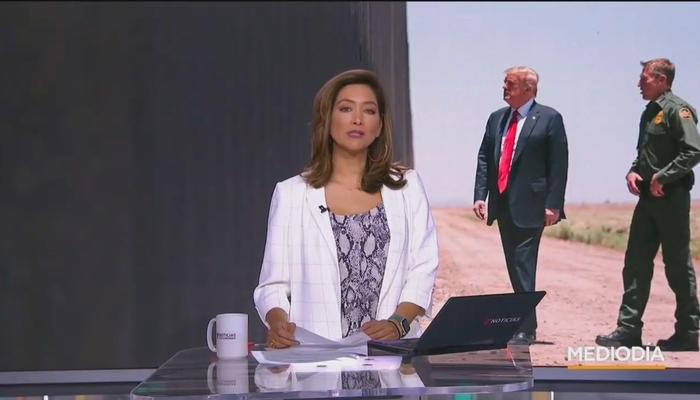 Reportera de Telemundo se mofa de Trump por decir que se acerca una ...