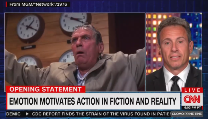 Fredo Taps Mentally Ill Howard Beale, Demands People Be ‘Mad as Hell ...