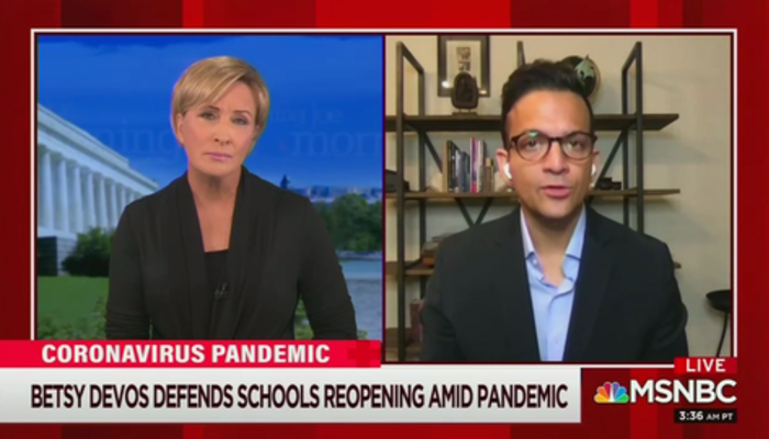 Partisan MSNBC Ignores New York's COVID Disaster, Fixates on Florida ...