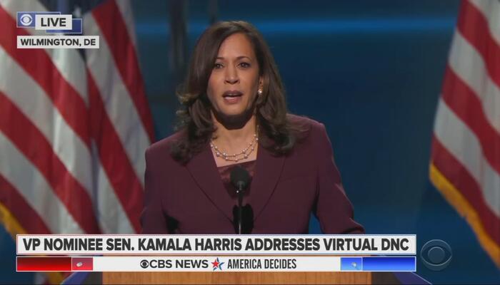 Networks Profess Love for ‘Very Relatable’ Kamala’s ‘Soaring Speech ...