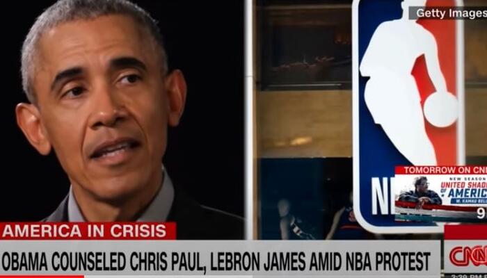 CNN: Obama Offered Counsel to NBA Protesters During 'American Crisis ...
