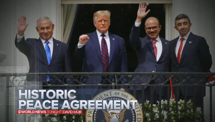 Trump Brings Peace to the Mideast, Petty Networks Won’t Let Him Have a ...