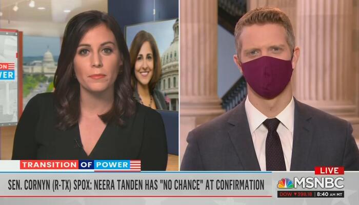 MSNBC's Hallie Jackson on GOP Reaction to Neera Tanden: 'Poor Baby ...