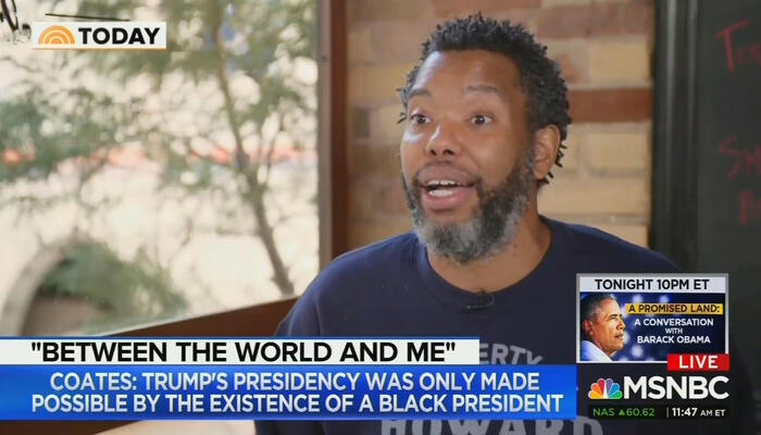 NBC Hides Radical Trump-Hating Rant From Ta-Nehisi Coates | Newsbusters