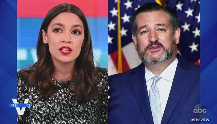 'View' Applauds AOC Accusing Cruz of Attempted Murder: 'Has Blood on ...