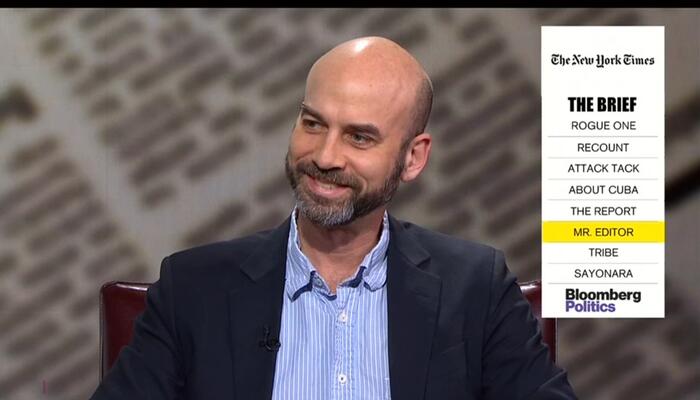 Politico Brings In Bounced NYT Editor to Display Stunning Hypocrisy on ...