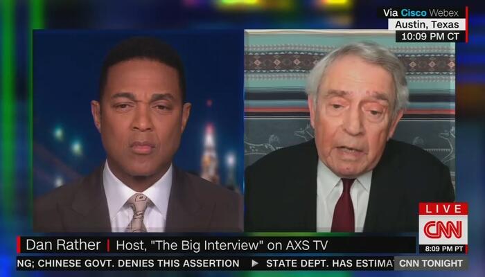 IRONY: Disgraced Dan Rather Decries U.S.'s Bad 'Reputation' (on Guns ...