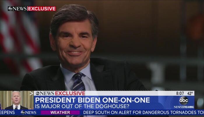 'Give Me a Break' 'Pal!' Stephanopoulos Obeys Biden, Grants Gentle ...