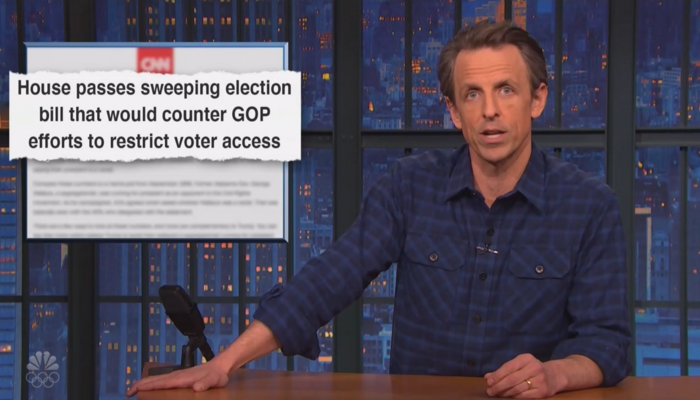 UNHINGED Meyers: ‘Moral Necessity’ for Dems to Rig Elections | Newsbusters