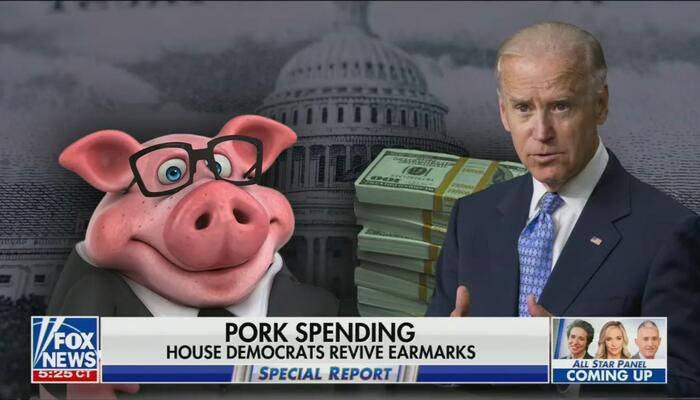 The Smell of Pork Spending Sizzling in Congress Unappetizing to Nets ...