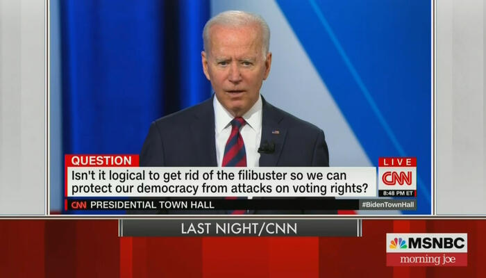 MSNBC Doubles Down On Biden’s Lies About GOP Voting Laws | Newsbusters