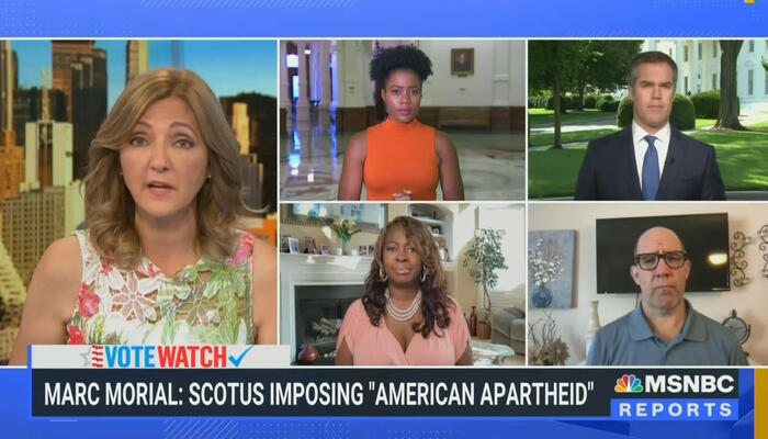 MSNBC Agrees With Radical Race-Baiter: GOP Wants ‘American Apartheid ...