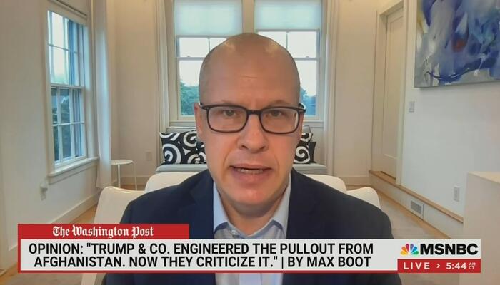 WashPost's Max Boot on Afghanistan: Trump and Pompeo 'Need to Shut Up ...