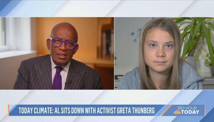 Al Roker Swoons Over Unhinged Climate Radical Greta Thunberg | Newsbusters