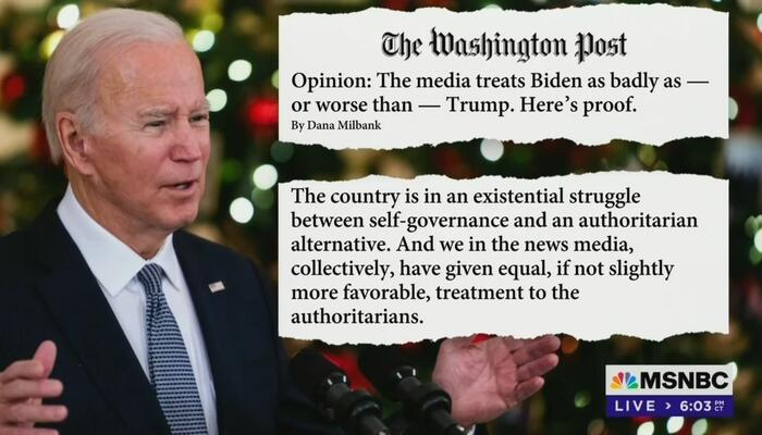 Becket Adams: Dana Milbank's 'Study' of Anti-Biden Bias Is Hot Garbage ...