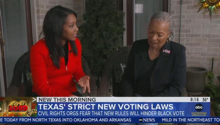 Lady Failing at Filling Form Deemed Voter Suppression in Texas By ABC ...