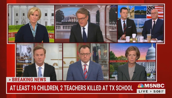 Blame Game: ‘Morning Joe’ Team Bashes GOP for Shooting at Texas School ...