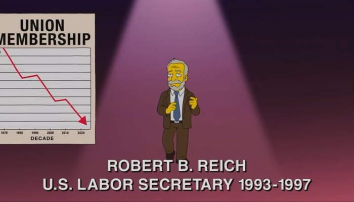 'The Simpsons': Leftist Reich Sings 'Greedy Rich Men Kicked Our Ass ...