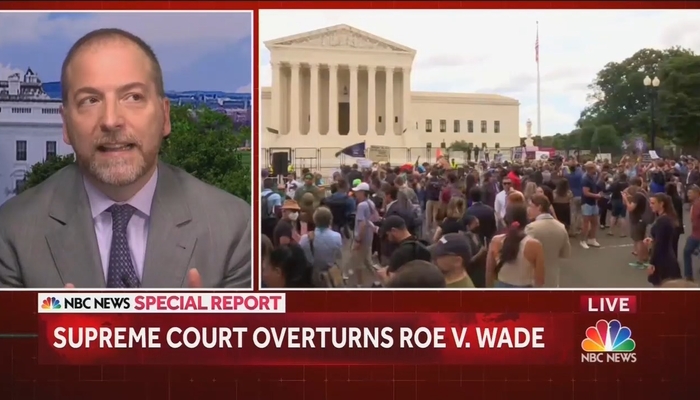 NBC MELTDOWN: ‘Devastating’ End of Roe Means Supreme Court Is ‘Rigged ...