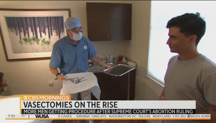 SNIP-SNIP: CBS Hypes Getting a Vasectomy After Roe's Demise | Newsbusters