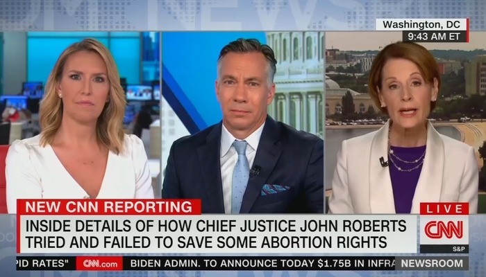 CNN Laments Roberts Failed to Change 'Very Hard-Right' Dobbs Majority ...