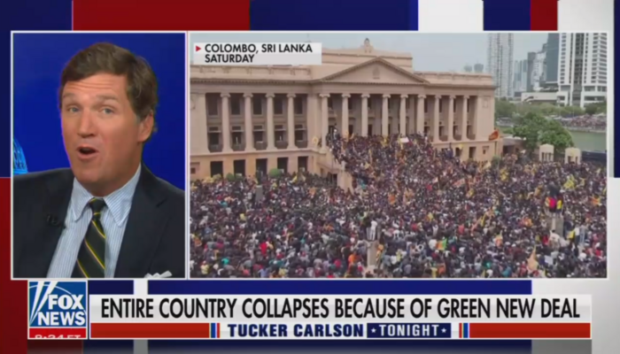 WATCH: Tucker Carlson BLASTS ESG Movement Behind Sri Lanka Collapse ...