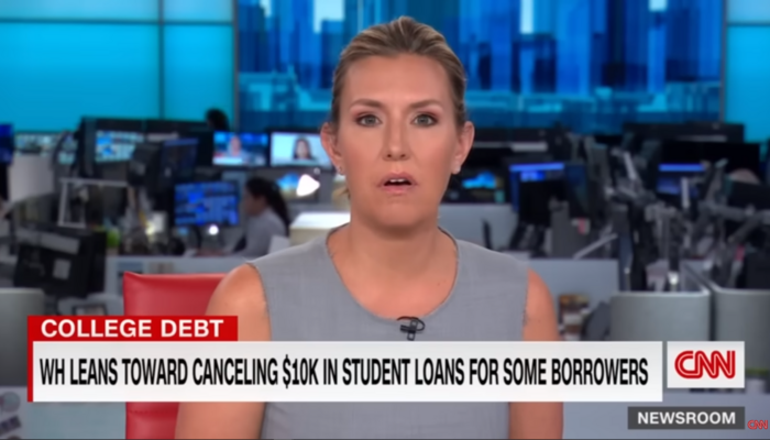 SHOCKER: CNN Guest Says Biden Student Debt Forgiveness Will ‘Make ...