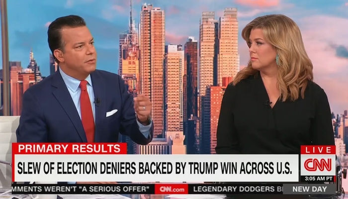 CNN 'New Day' Crew Parrots Dem Tropes: 'Democracy on Ballot, Election ...