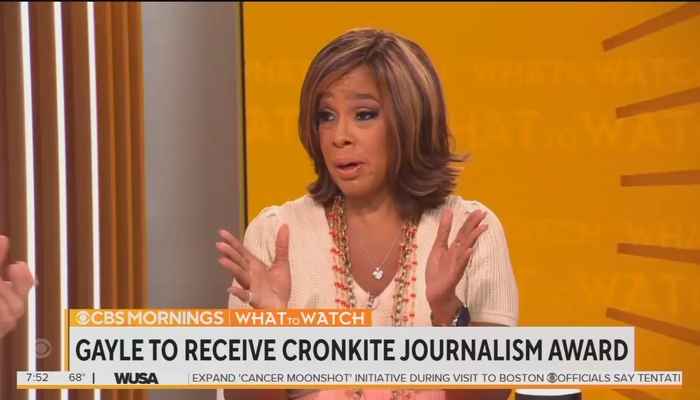 Dem Donor and Obama Pal Gayle King to Receive Walter Cronkite Award for ...