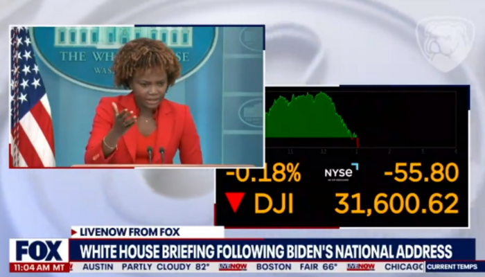 KJP to Fox Biz on Whether Biden WH Helped Big Tech Censor Speech: ‘Not ...