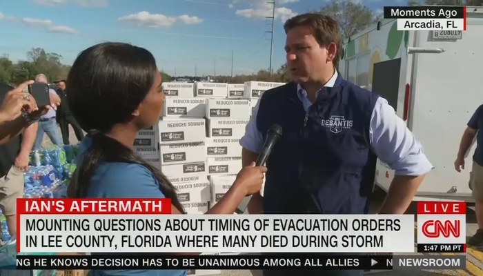DeSantis SCHOOLS CNN Reporter as Liberal Press Try to Pin Blame for ...