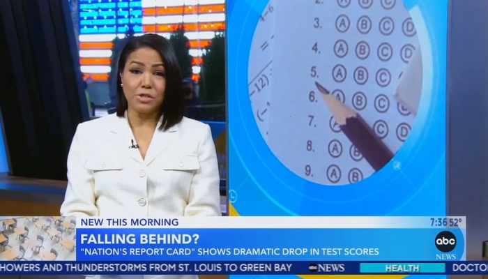 CBS, NBC REFUSE to Mention Plummeting Student Test Scores Due to ...