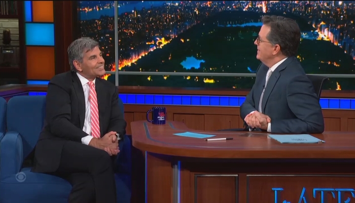 Colbert, Former Clinton Hack Stephanopoulos Lament Hypocrisy In ...