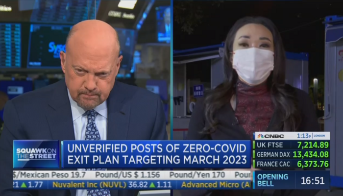 CNBC’s Jim Cramer Renders Co-Hosts Speechless with Call for Vaccine ...