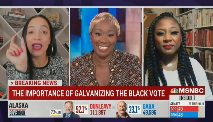 MSNBC Race Hustlers Cry Over Low Black Turnout, Cost Dems Key Seats ...
