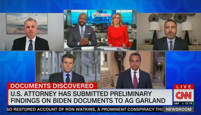 CNN Fears ‘Over-Criminalizing Mishandling’ Docs After Biden Caught ...