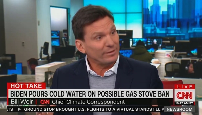 On Possible Ban, CNN's Weir Compares Gas Stoves To Idling Cars ...