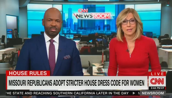 CNN, MSNBC Fret Over Missouri Dress Code for Women Legislators ...
